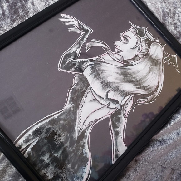 Handmade | Art | Swing Original Artwork Vampire Dancing Painting | Poshmark